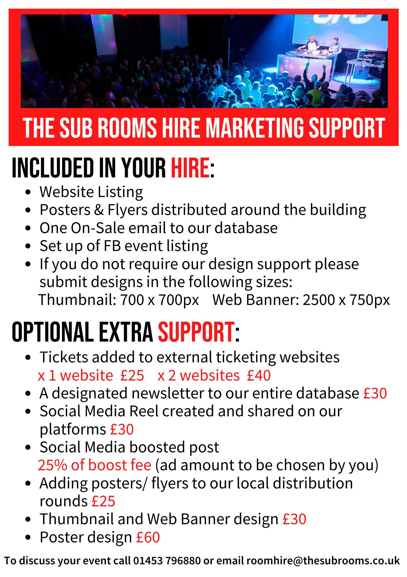 Ballroom | Room Hire | The Sub Rooms | The Sub Rooms